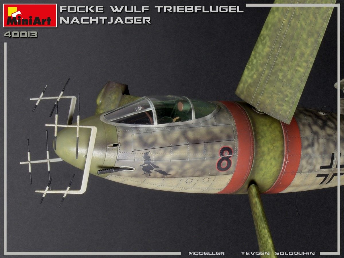 Focke Wulf Triebflugel, Plastbyggsatser i Militär